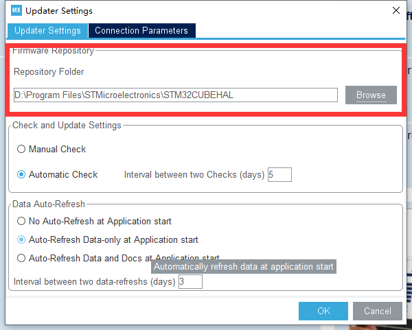 STM32CubeMX在线安装HAL库失败_stm32cubemx updater settings报错-CSDN博客