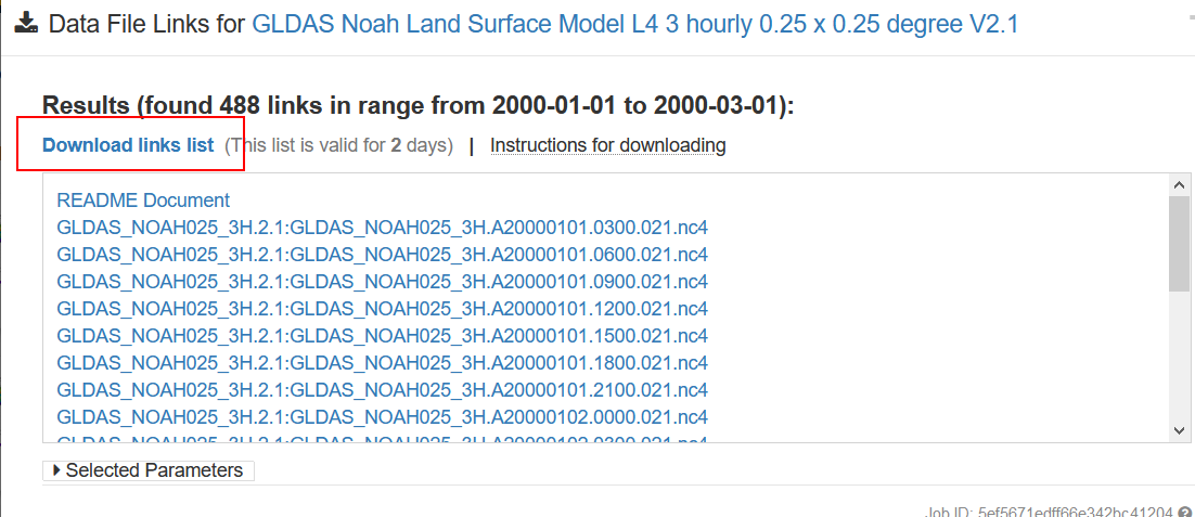 GLDAS数据批量下载_gldas数据下载-CSDN博客