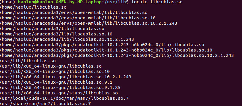 百度Paddlepaddle-GPU运行时出现Error: Cannot load cudnn shared library. Cannot invoke method ...
