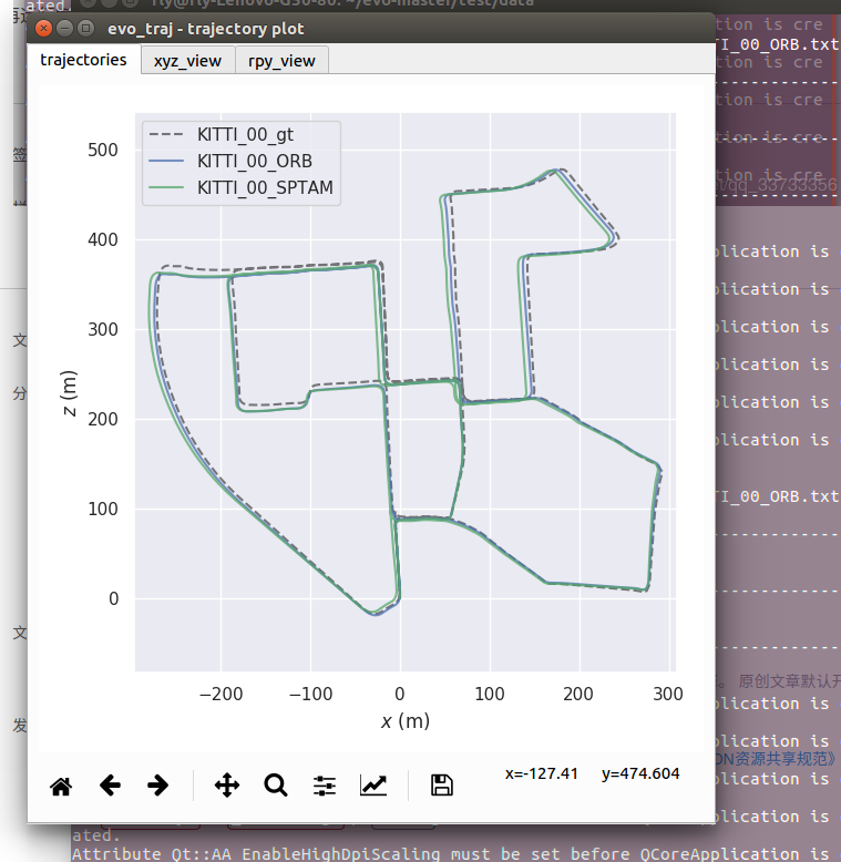 evo测试工具错误： evo module evo.main_traj crashed - no logfile written (disabled)_evo no logfile ...