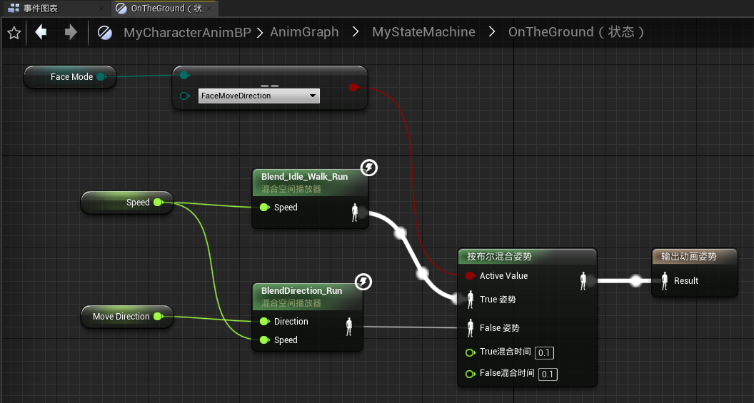 使用UE4动画混合空间实现侧向和后退移动_ue4ai移动的时候个,限制了转角,会后退移动-CSDN博客