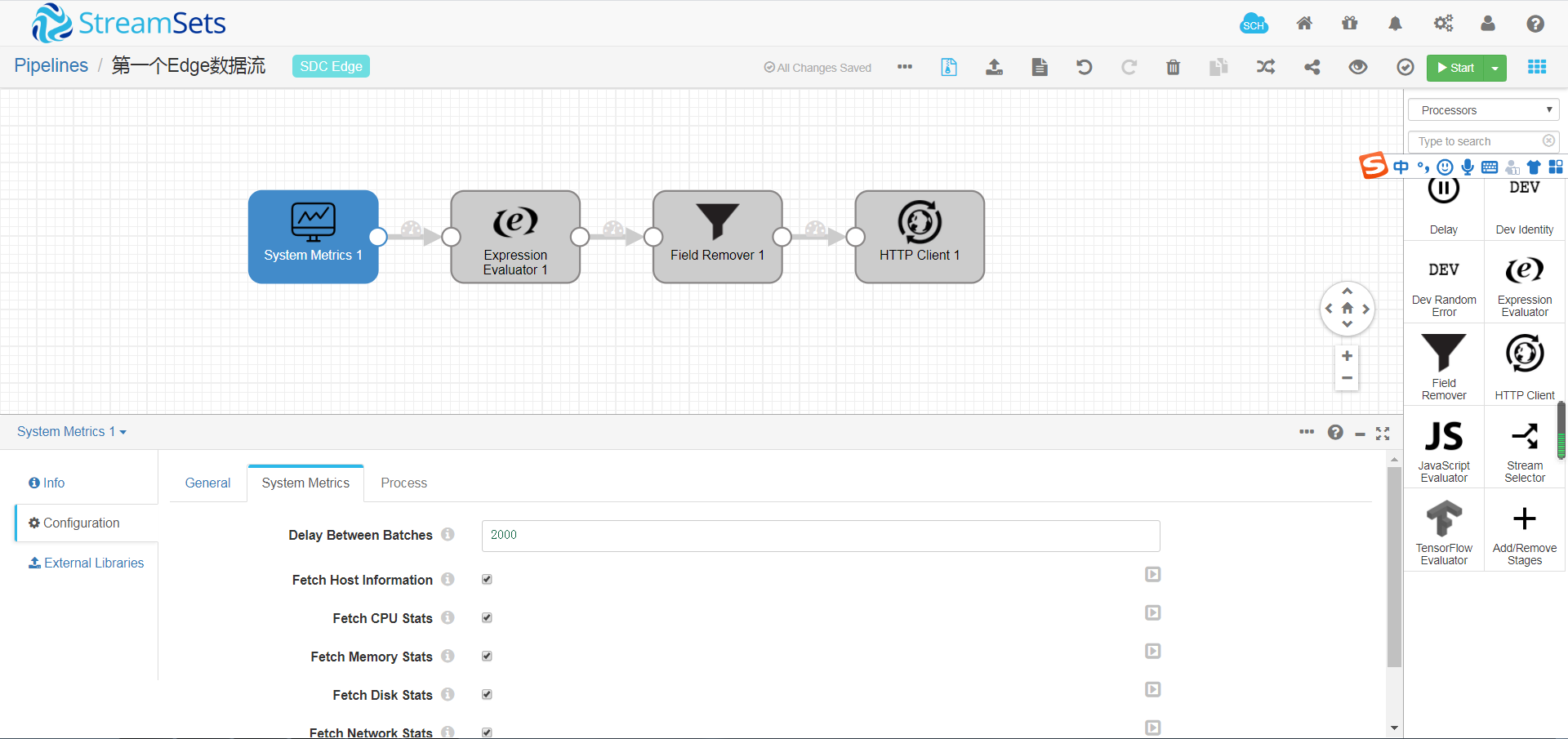 StreamSets实战之路（十一）-基础篇- StreamSets-数据流开发- Edge数据流设计_streamsets ...