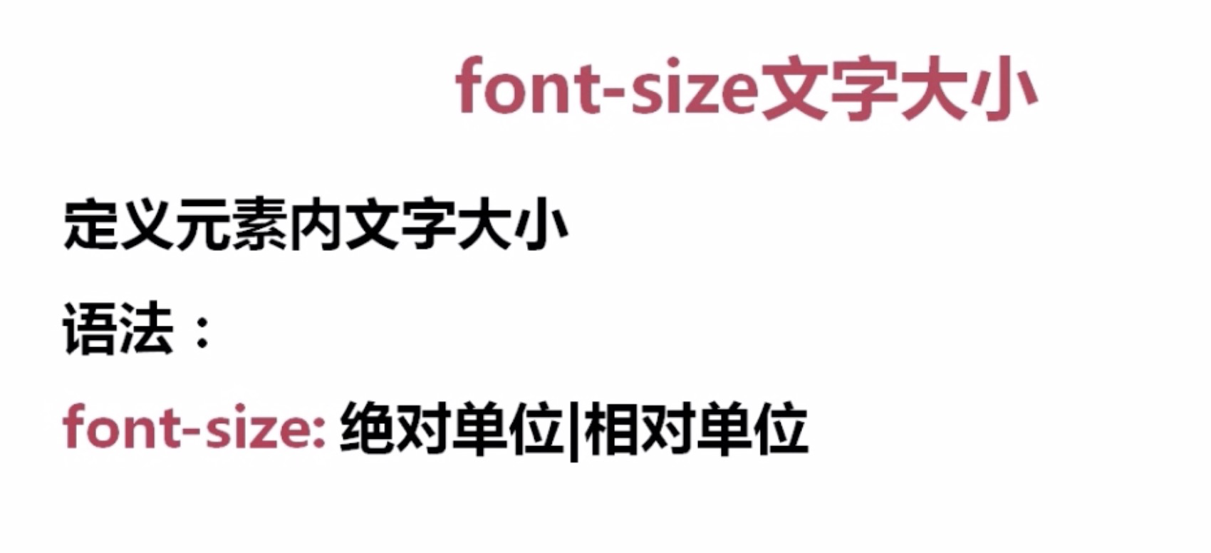 H5入门5：CSS 字体和文本样式_h5 font-size-CSDN博客