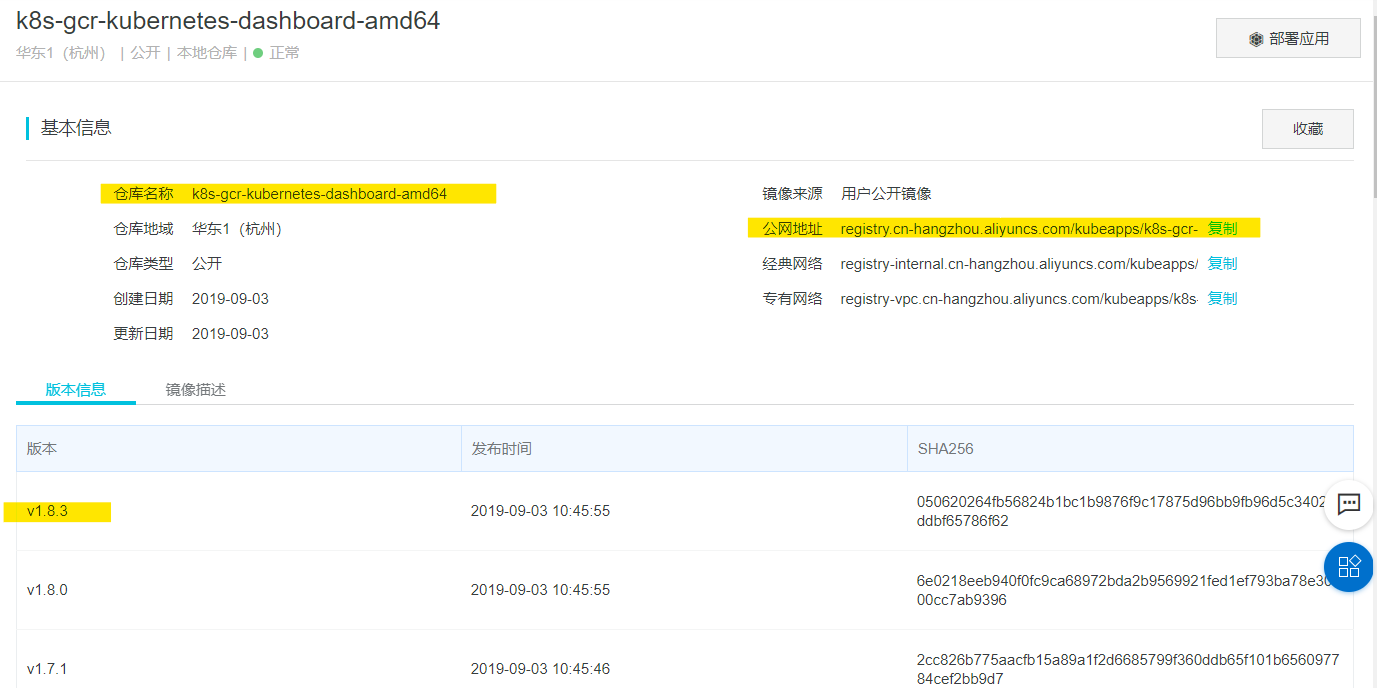 阿里云用户公开镜像K8s拉取方法，拉取 dashboard 镜像方法_通过 dashboard 拉取阿里云上的镜像,并运行-CSDN博客