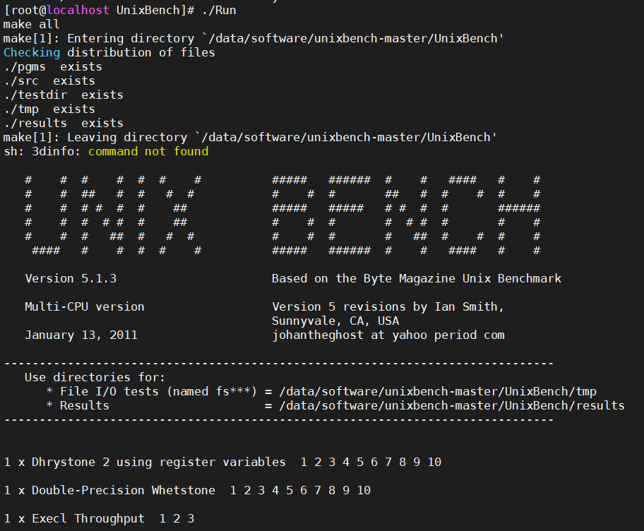 unixbench服务器性能测试详解_unixbench 参数_frankiesinger的博客-CSDN博客