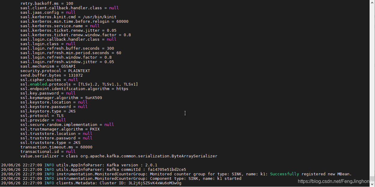启动flume报错:error Nodeapplication A Fatal Error Occurred While Running 0699