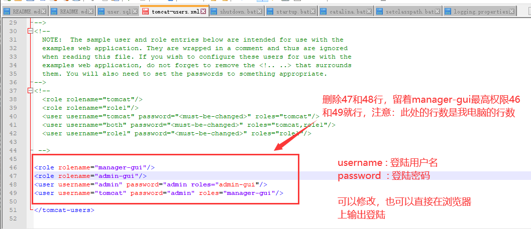 Tomcat怎样进入manager管理 怎样设置用户名和密码登陆_tomcat中进入manageapp-CSDN博客