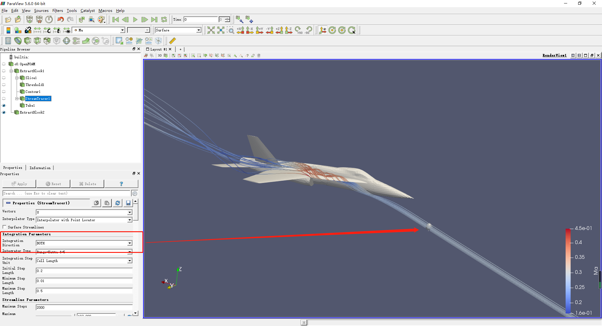 【ParaView教程】第四章 常见问题 —— ParaView中的各种流线生成方法_openfoam后处理生成带箭头的流线图-CSDN博客