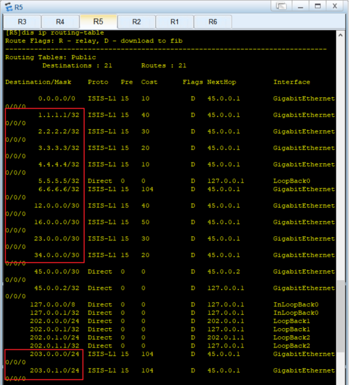 华为-ISIS路由协议（原理+配置实操）_[huawei-isis-11000]network-entity 86.5398.9900.990 ...