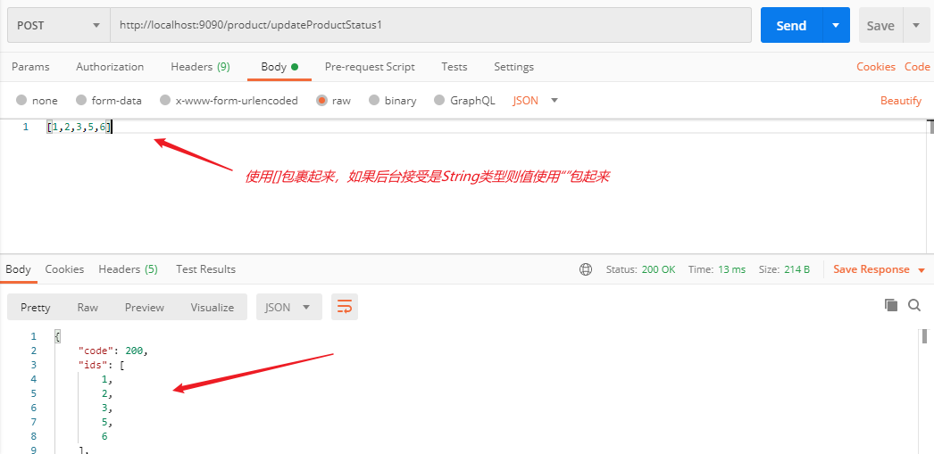Postman测试接口传入List类型的参数以及数组类型参数_postman中传list参数-CSDN博客