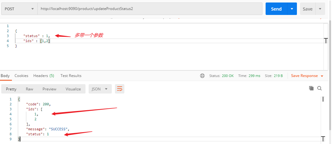 Postman测试接口传入List类型的参数以及数组类型参数_postman中传list参数-CSDN博客