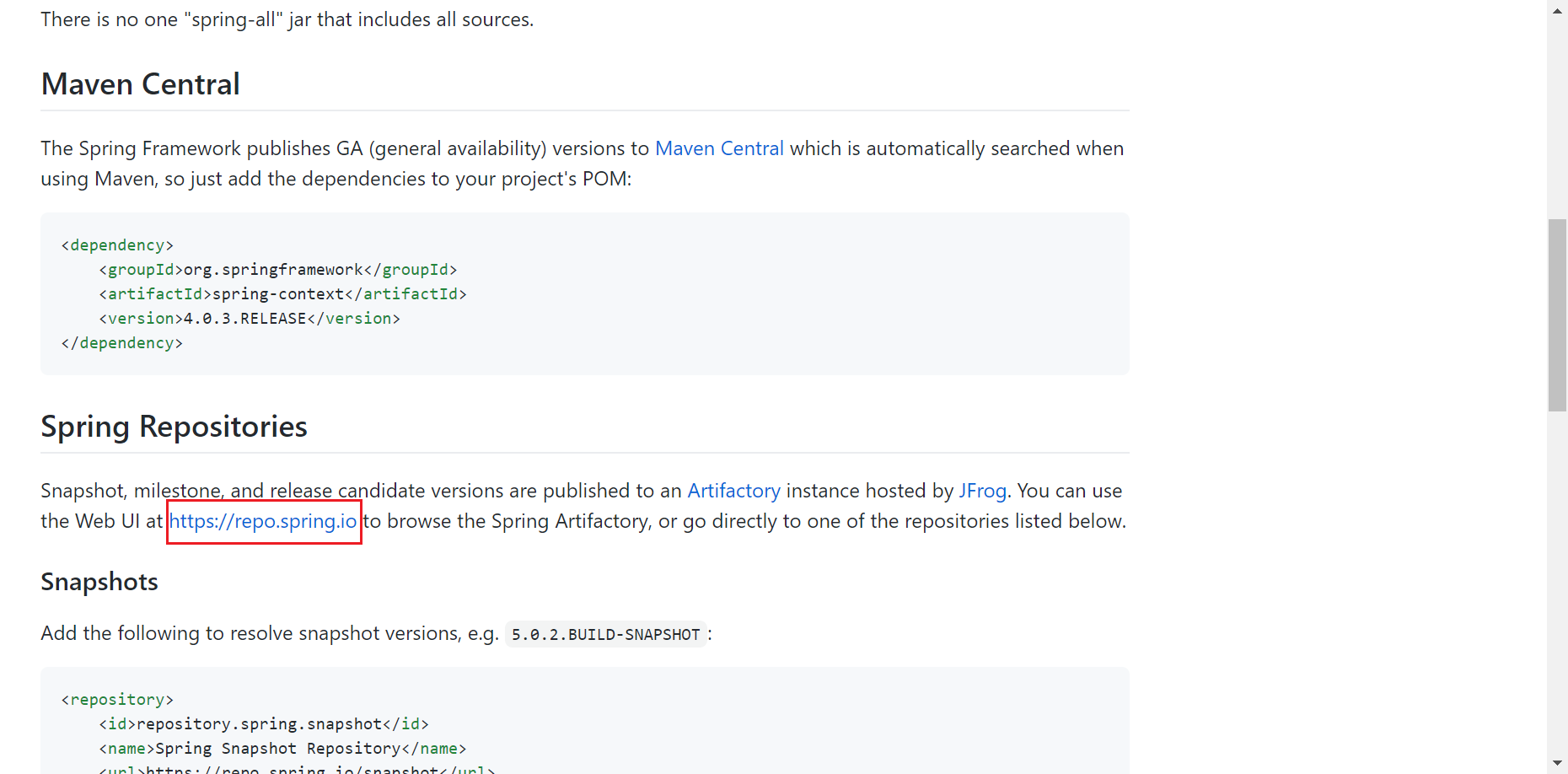 spring-framework-5.2.3官网下载_spring framework 5.2.3 下载 不了 怎么办-CSDN博客