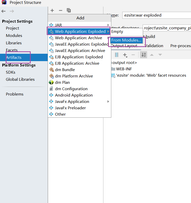 IDEA之 not found for the web module._idea not found for the web module ...