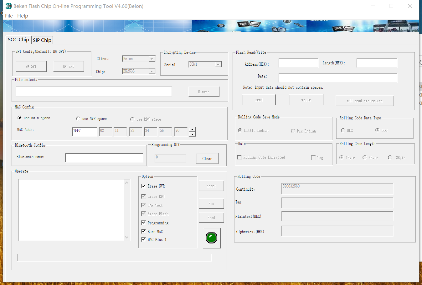 蓝牙芯片----BK3431开发笔记------快速入门（2）_spi下载器-CSDN博客