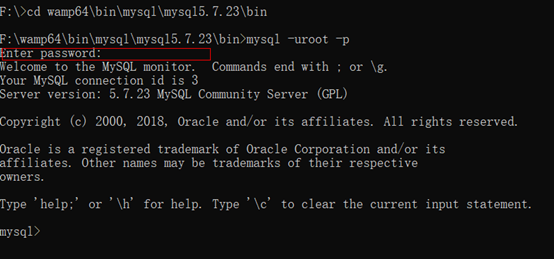 wampserver64为绿色，打开mysql控制台，输密码就闪退，什么都试过了，还有一种方法！！_wamp sql闪退-CSDN博客