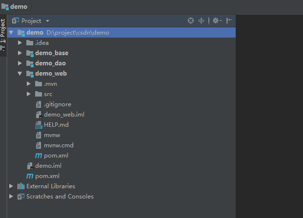使用idea 创建 Springboot 多模块项目idea创建多模块springboot项目 Csdn博客 