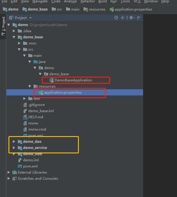 使用IDEA 创建 SpringBoot 多模块项目_idea创建多模块springboot项目-CSDN博客
