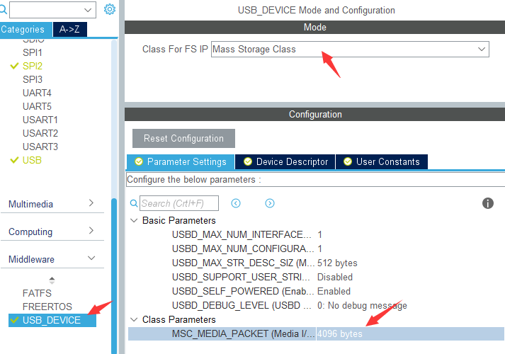 STM32 USB 系列之大容量设备(MSC) 基于HAL库_stm32 msc+fatfs-CSDN博客