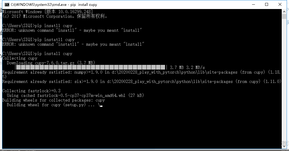 Numpy矩阵计算gpu加速库：cupy Valueerror Non Scalar Numpy Ndarray Cannot Be Use Csdn博客