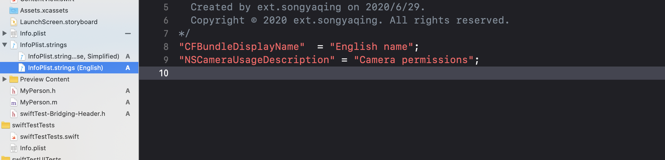 Xcode info.plist 国际化 多语言配置_xcode info 国际化-CSDN博客