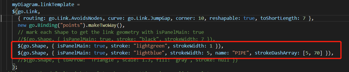 gojs-设置流动的连接线_gojs 连线动画-CSDN博客