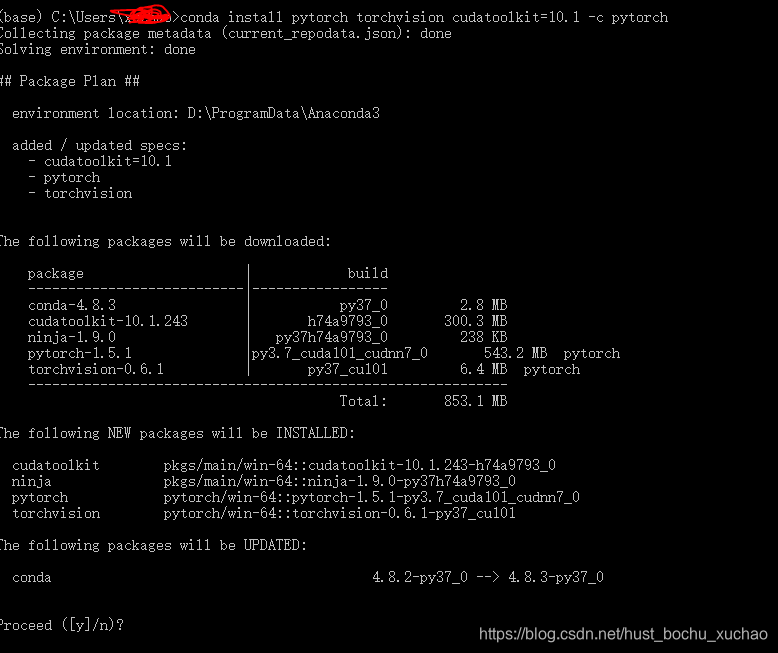 Win10下安装pytorch15import Porch Csdn博客