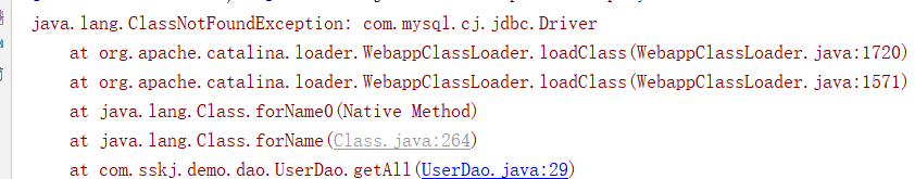 java.lang.ClassNotFoundException: com.cj.mysql.jdbc.Driver的解决办法_java.lang.classnotfoundexception ...