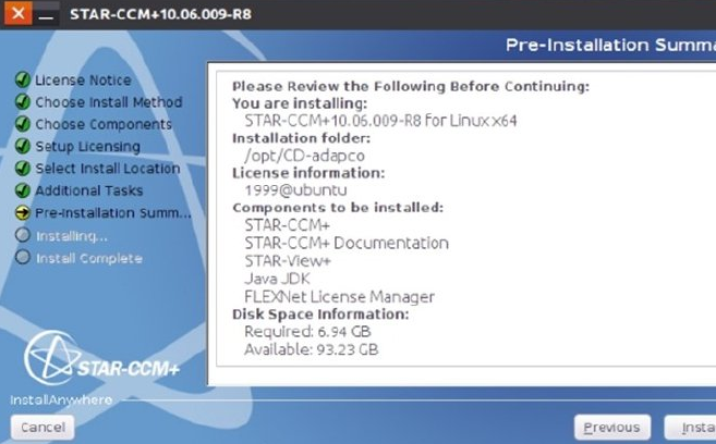 Linux 安装 Star CCM+ 安装教程，Linux Cluster 集群安装 Star 方法_star ccm+集群_Karman_M ...