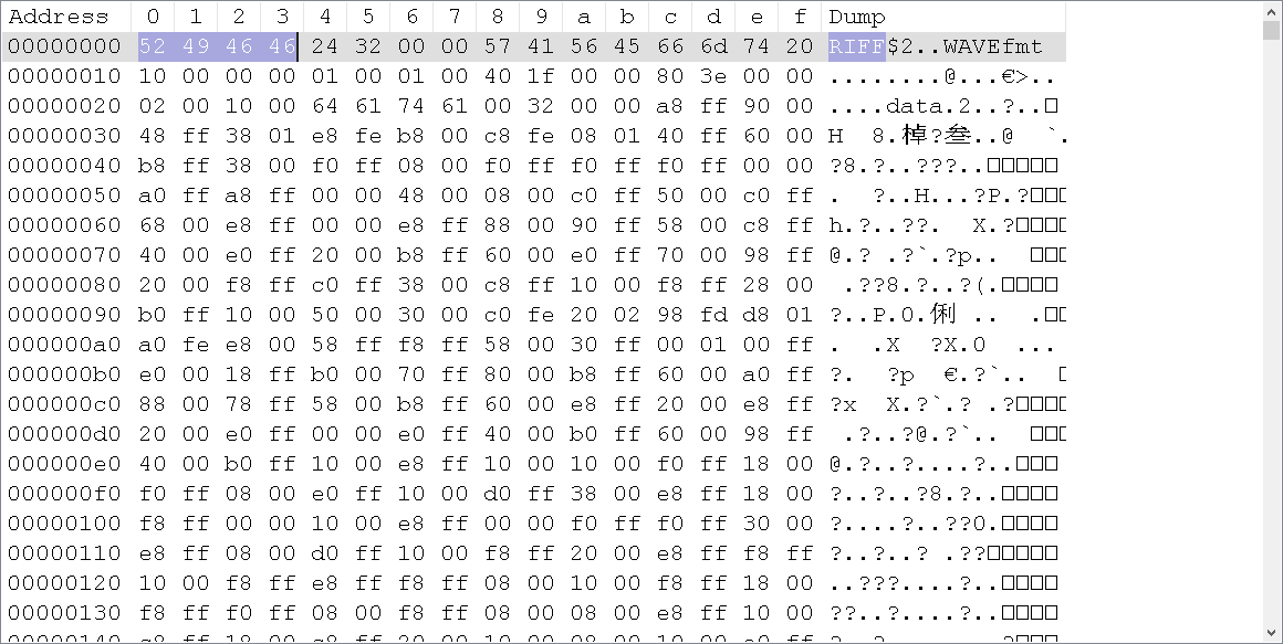 wave文件格式详解_wav framesize-CSDN博客