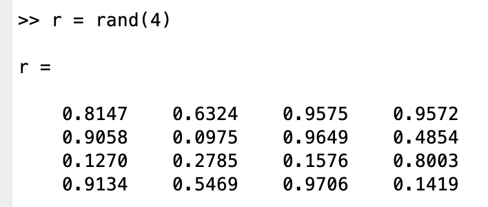【matlab】b站1小时matlab速成教程学习笔记（1 Value） Matlabb站1小时速成 Csdn博客