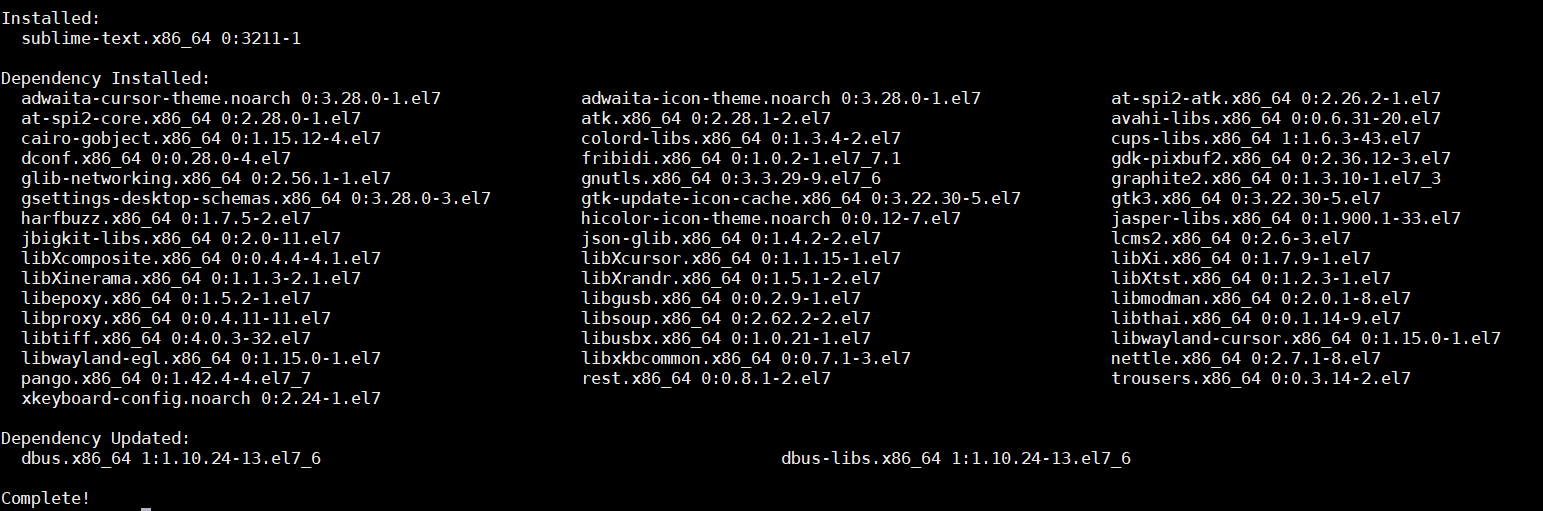 CentOS 7中使用yum安装sublime text 3_centos7安装sublime text3-CSDN博客