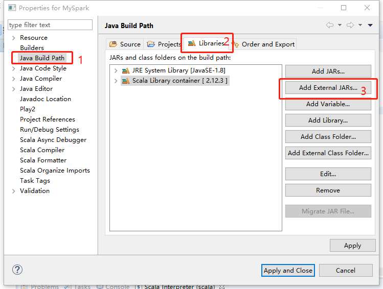 （五）win10 Eclipse配置Scala、Spark（详细步骤）_windows上eclipse编译scala-CSDN博客