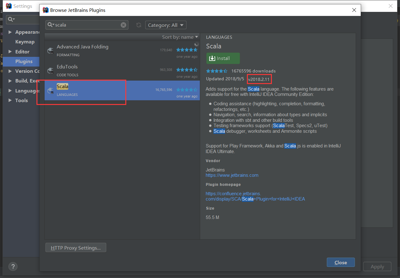 scala插件和IDEA不兼容解决方案-CSDN博客