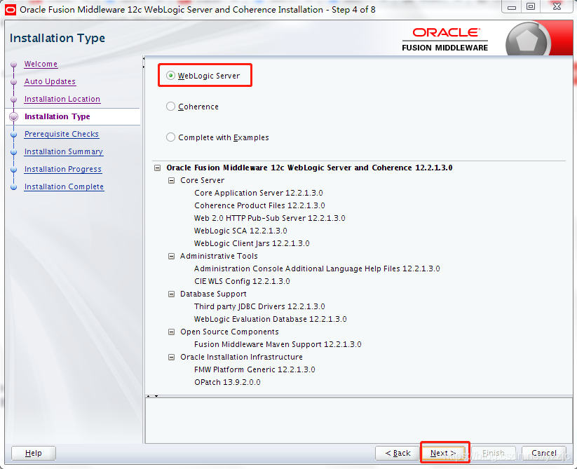 Linux环境安装weblogic12 2 1 3 0详解 Linux 安装weblogic12 2 1 3 Csdn博客