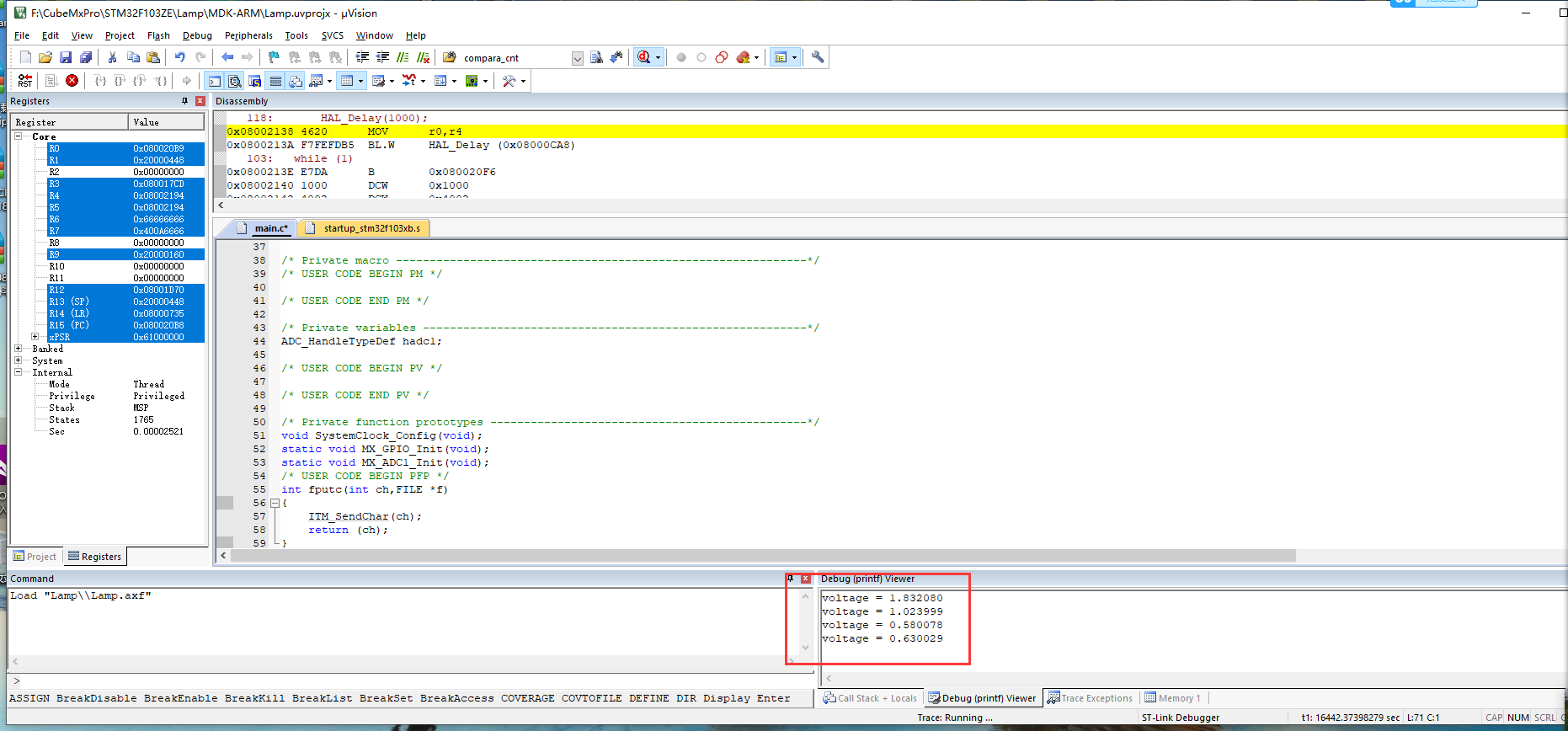 STM32F1x HAL库学习笔记（10）ADC 配置_stm32f1adccumx设置-CSDN博客
