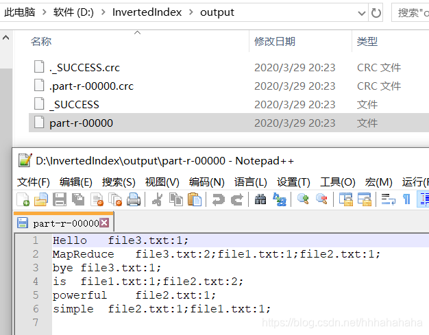 Mapreduce经典案例 倒排索引mapreduce经典案例——倒排索引源代码及实现闹心。的博客 Csdn博客