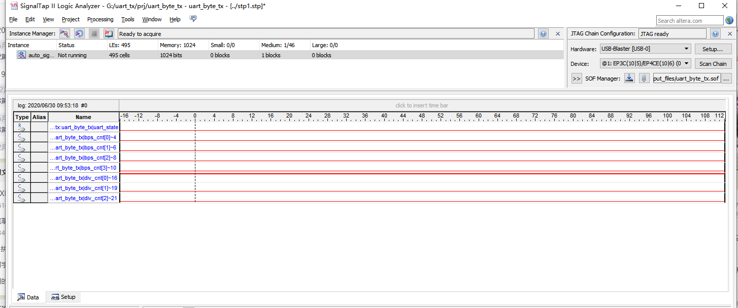 我的Quartus – Signaltap的学习经历_program the device to continue-CSDN博客