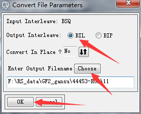 ENVI BSQ转BIL或者BIP_convert interleave-CSDN博客