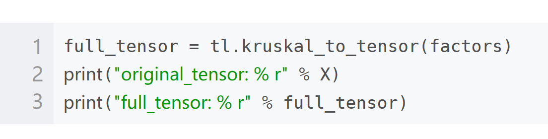 张量展开和Tensorly使用-CSDN博客