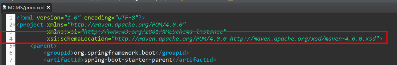 解决Maven的pom.xml文件xsi:schemaLocation处报错问题_xsi:schemalocation" and element is "bea-CSDN博客