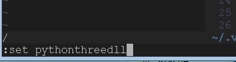 VIM python 不能加载问题 E370: 无法加载库 msys-python3.8.dll_vim报错e370-CSDN博客