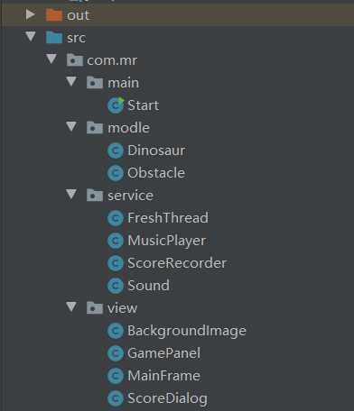 恐龙小游戏-Java从入门到精通（第5版）_java frefreshthread.freash-CSDN博客
