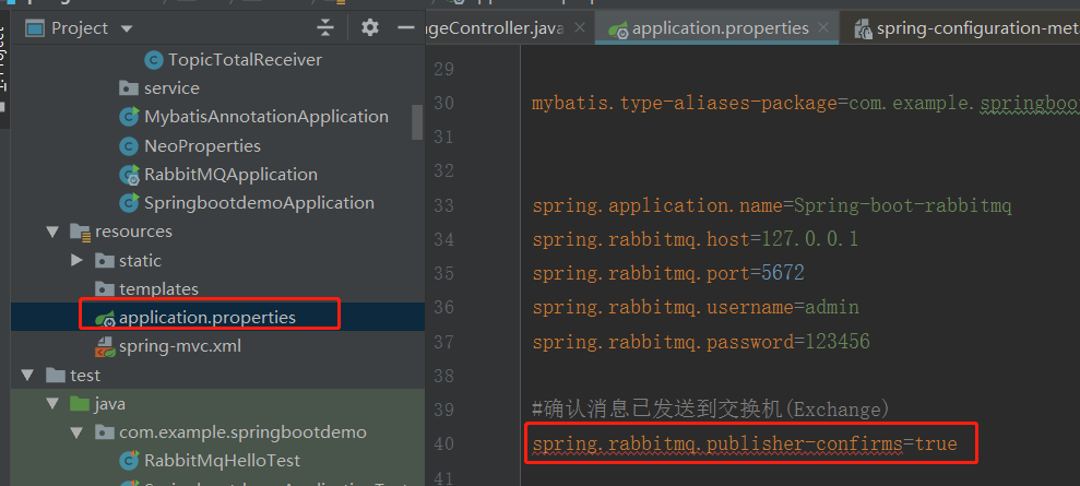 rabbitmq配置文件字段spring.rabbitmq.publisher-confirms过时_deprecated configuration property 'spring ...