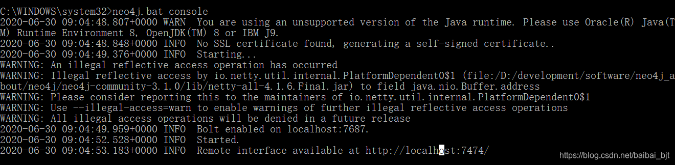 一万个bug——neo4j安装遇到的问题error Neo4j Cannot Be Started Using Java Version Csdn博客