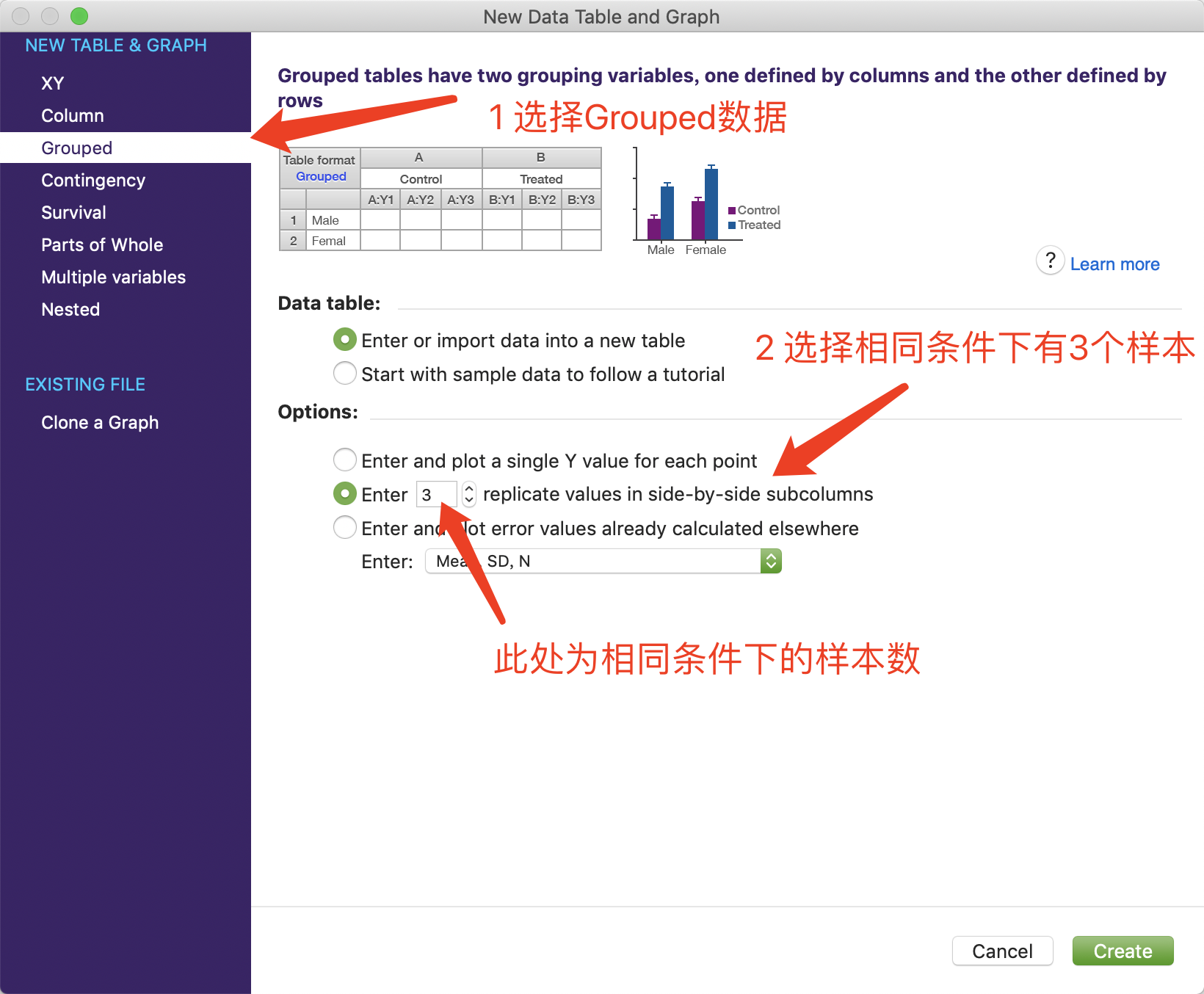 GraphPad Prism 科研绘图（二）_graphpad求性别差异-CSDN博客