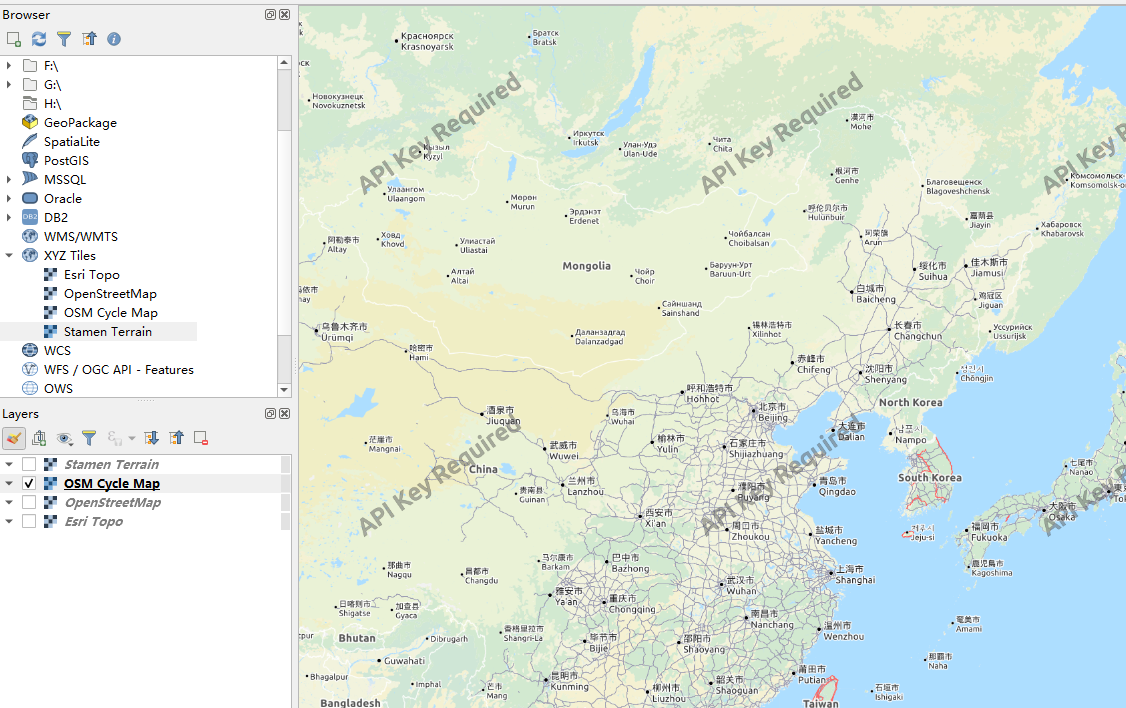QGIS添加在线地图_qgis 地图url 国内可用-CSDN博客
