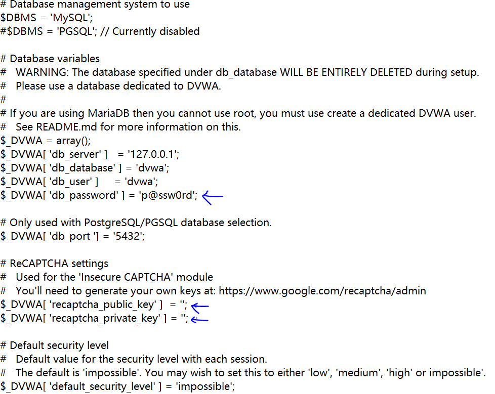 dvwa搭建全程+问题解决（文件配置，降低安全等级）_dvwa下载官网-CSDN博客