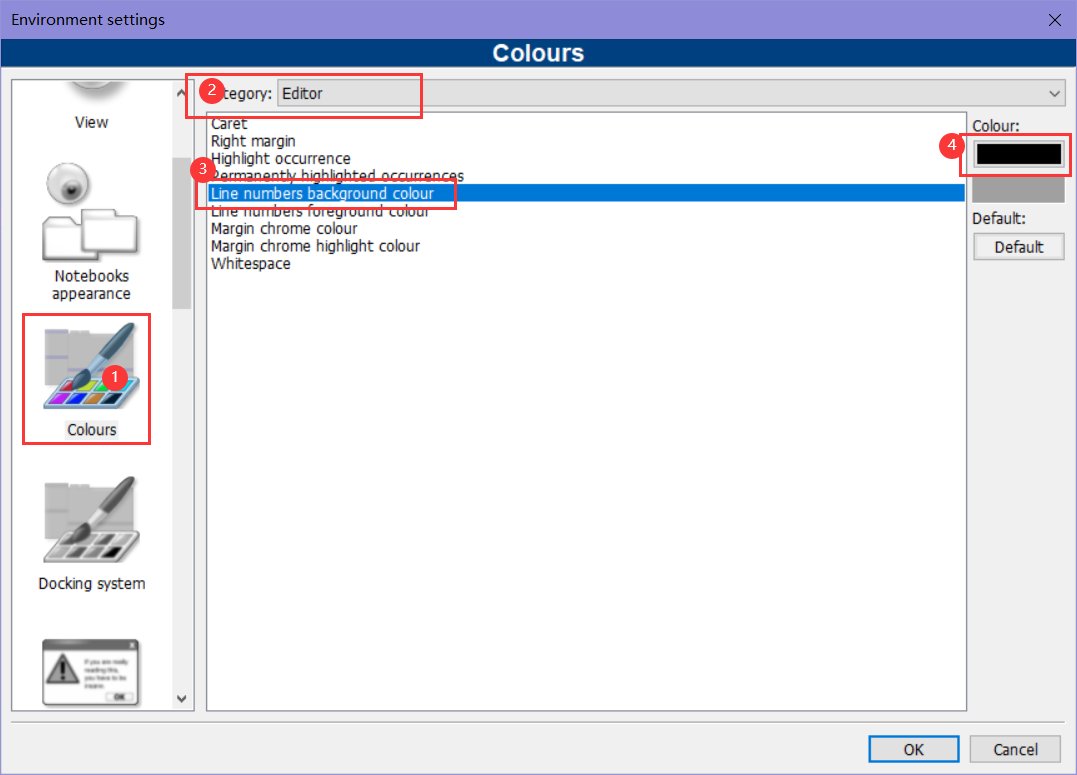 Codeblocks主题配置,去除左边白色边框，美化界面，光标移至括号变斜体，括号高亮，字体设置，背景设置_codeblock主题-CSDN博客