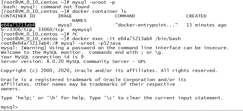 腾讯云搭建Docker及安装MySql_腾讯云安装docker,安装mysql-CSDN博客
