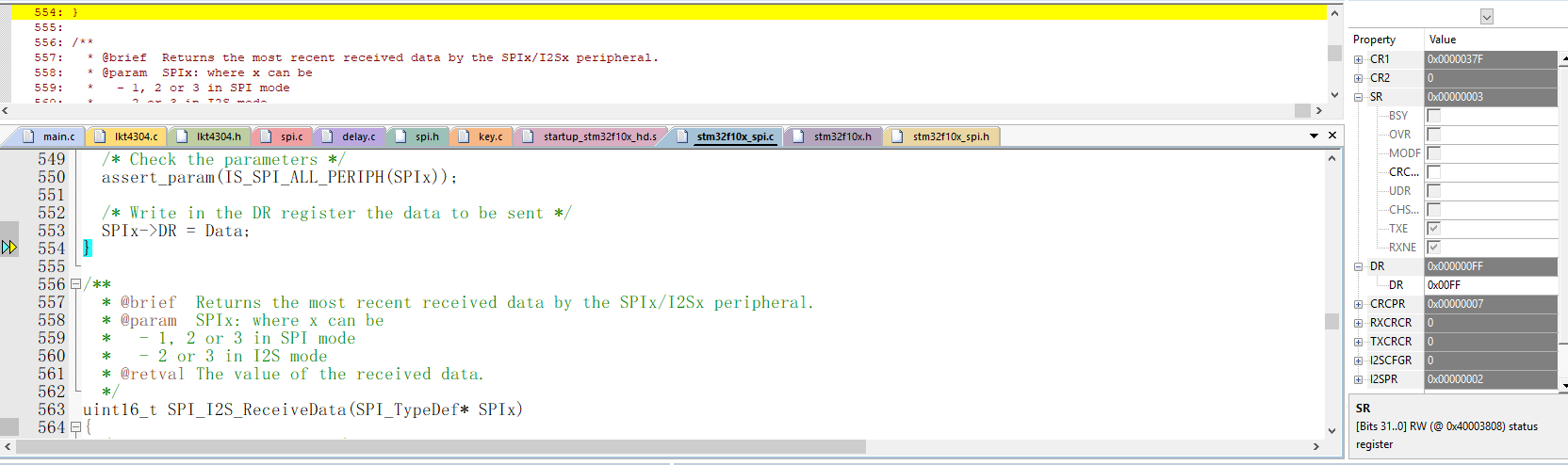 STM32F103ZET6的SPI调试过程中RXNE位自动清零问题_stm32 spi 多次发送后接收数据清零-CSDN博客